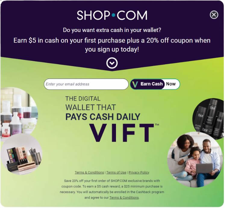 LINK: Click Here To Claim Your $5